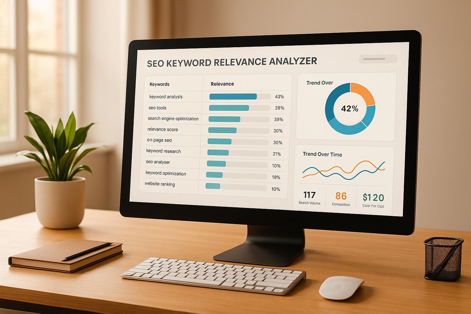 SEO Keyword Relevance Analyzer - 3way.social