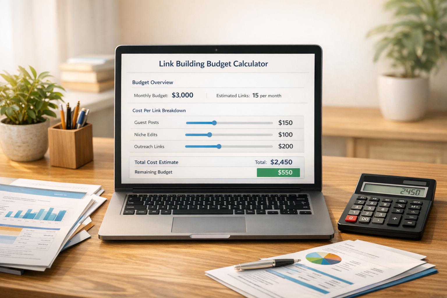 Link Building Budget Calculator - 3way.social
